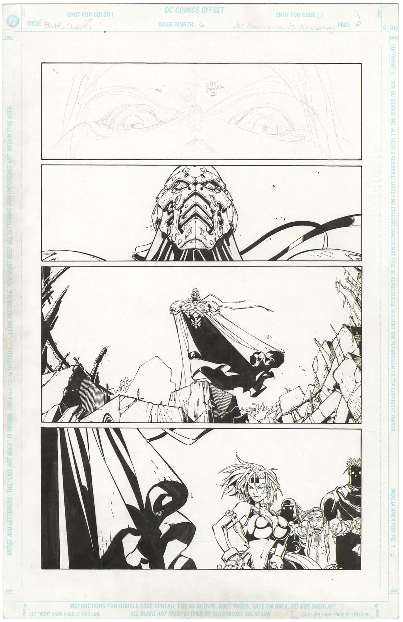 Original Comic Art by Battle Chasers 6 P10 | Nostalgic Investments