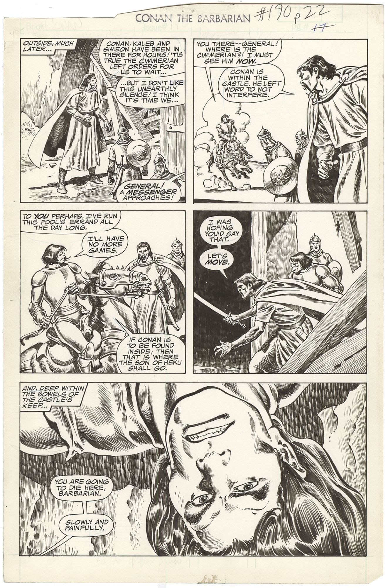 Conan The Barbarian Art Conan The Barbarian Art