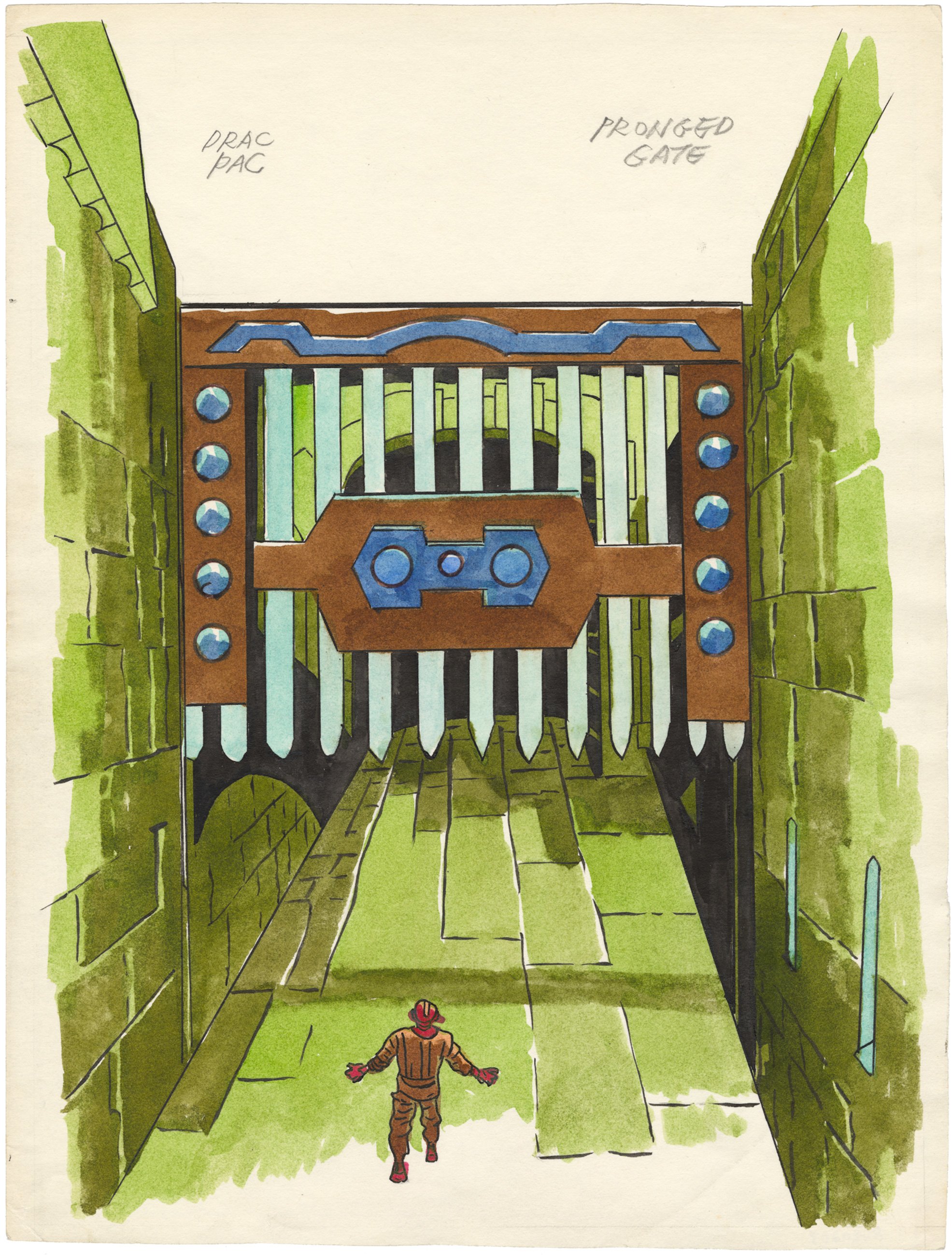 Original Comic Art by Kirby Animation Drac Pac | Nostalgic Investments Original Comic Art by Kirby Animation Drac Pac | Nostalgic Investments