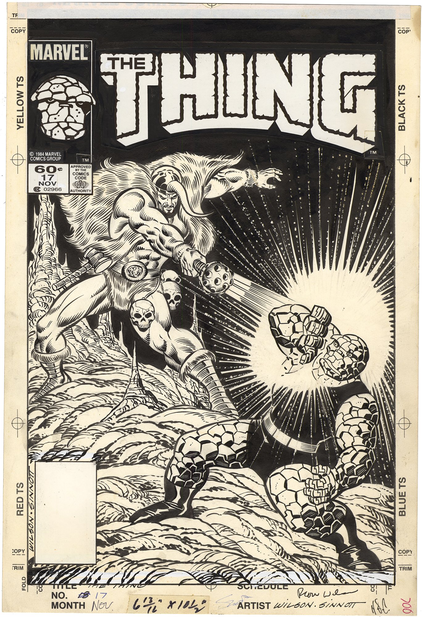 Original Comic Art by Ron Wilson | Nostalgic Investments