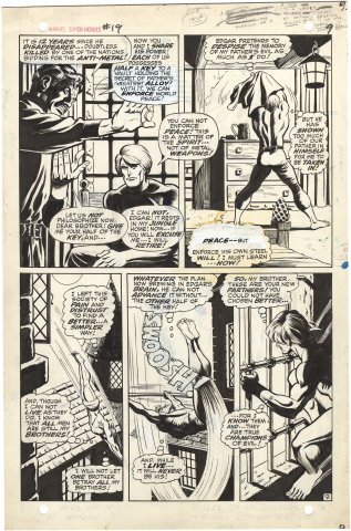 Original Comic Art by George Tuska | Nostalgic Investments