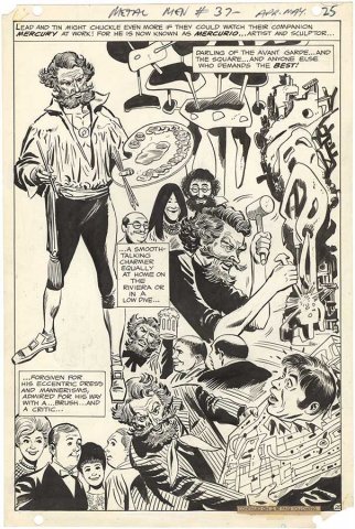 Original Comic Art by Mike Sekowsky | Nostalgic Investments
